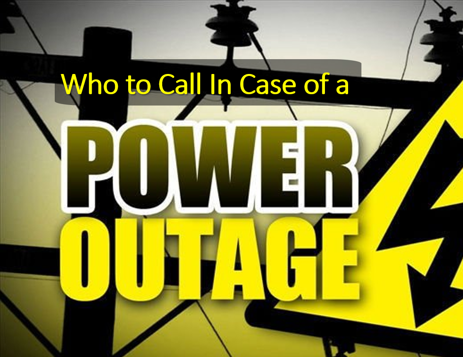 Power Outage in Texas - Who to Call?